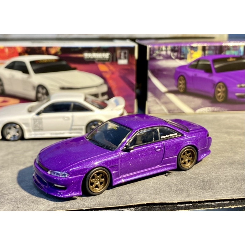 TarmacWorks VERTEX NISSAN SILVIA S14,Purple Metalic | 蝦皮購物