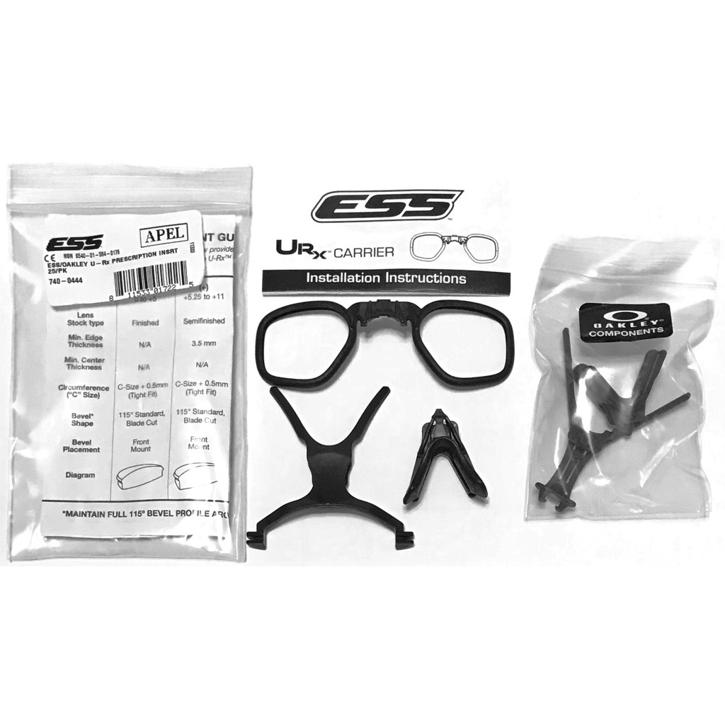美軍公發 ESS URX OAKLEY 度數鏡框及鼻墊組 Crossbow ICE 全新 | 蝦皮購物