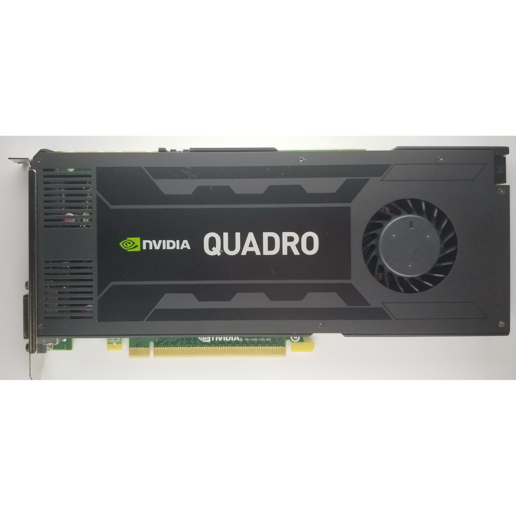 【全網含運最低價】NVIDIA Quadro K4200 GDDR5 4GB_PCIe2.1 單插槽攻頂 三屏專業圖卡 | 蝦皮購物