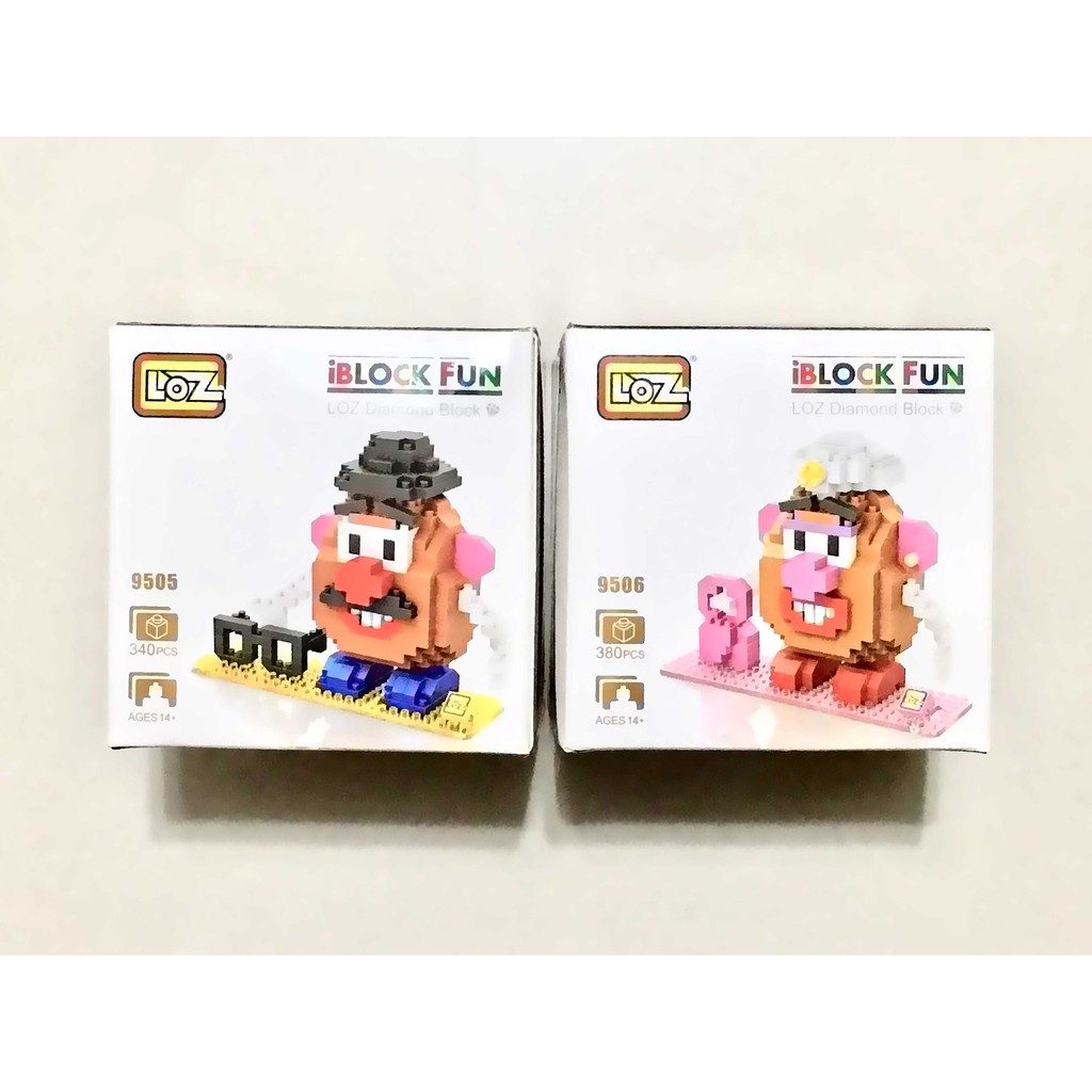 交換禮物首選@現貨iBLOCK FUN 微型積木——彈頭先生 / 彈頭太太 | 蝦皮購物