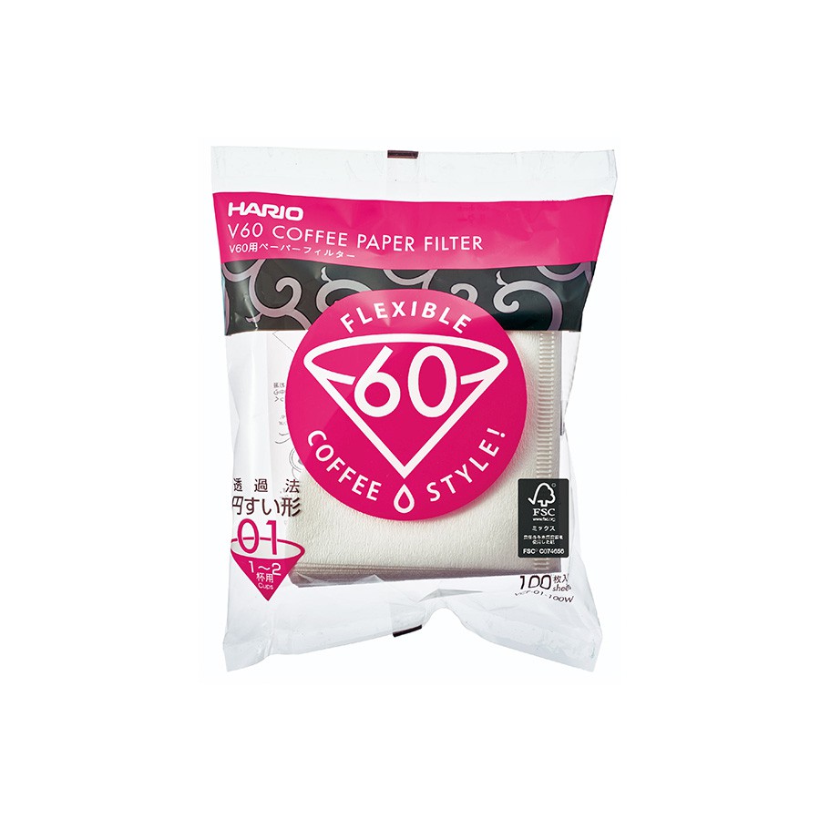日本Hario/錐形濾紙/漂白/V60、KONO可用/VCF-01/Restart Coffee | 蝦皮購物