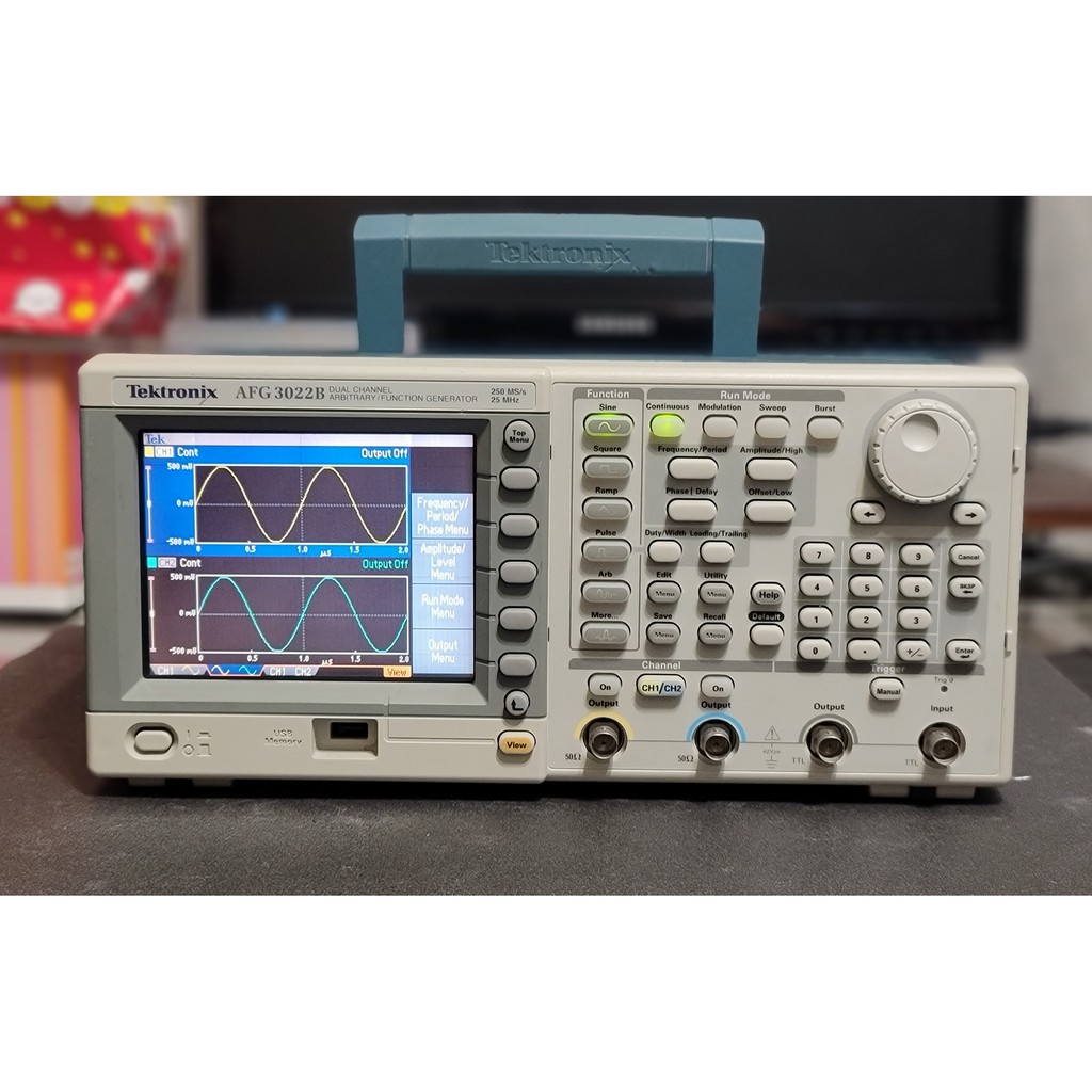 tektronix AFG3022B 雙通道的25M任意波行產生器 | 蝦皮購物