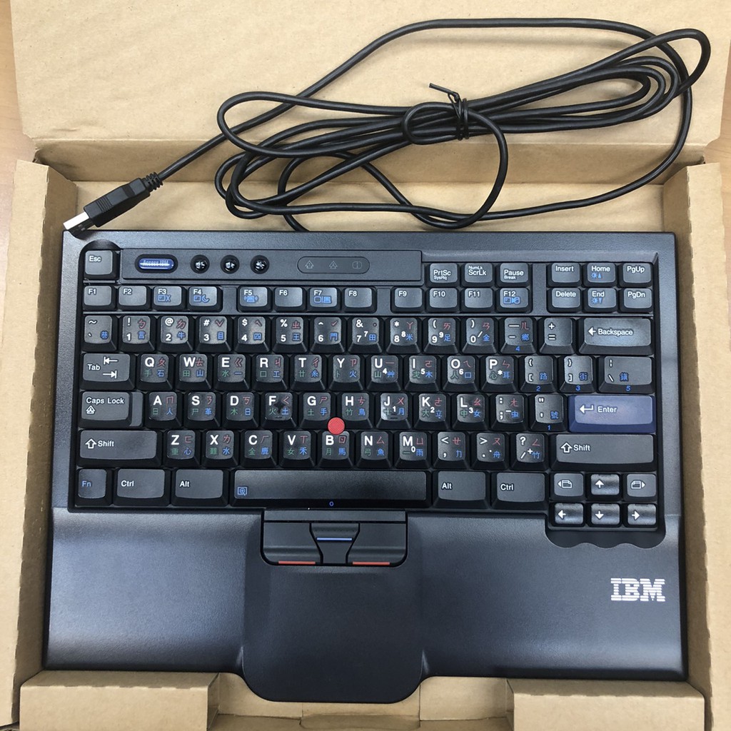 (二手)IBM UltraNav USB Keyboard (內建小紅點USB鍵盤46W6715) | 蝦皮購物