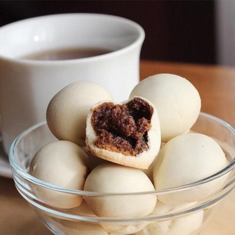 kueh nopia/ endog bulus isi rasa gula jawa durian | 蝦皮購物