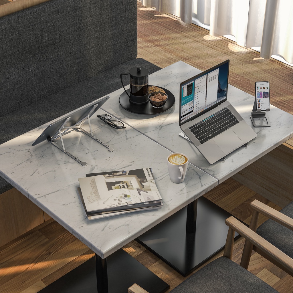 【瑞米 Raymii】LNS-3 8段式 鋁合金隨身摺疊筆電架 筆電支架 增高架 可調高度 散熱架 散熱支架 | 蝦皮購物