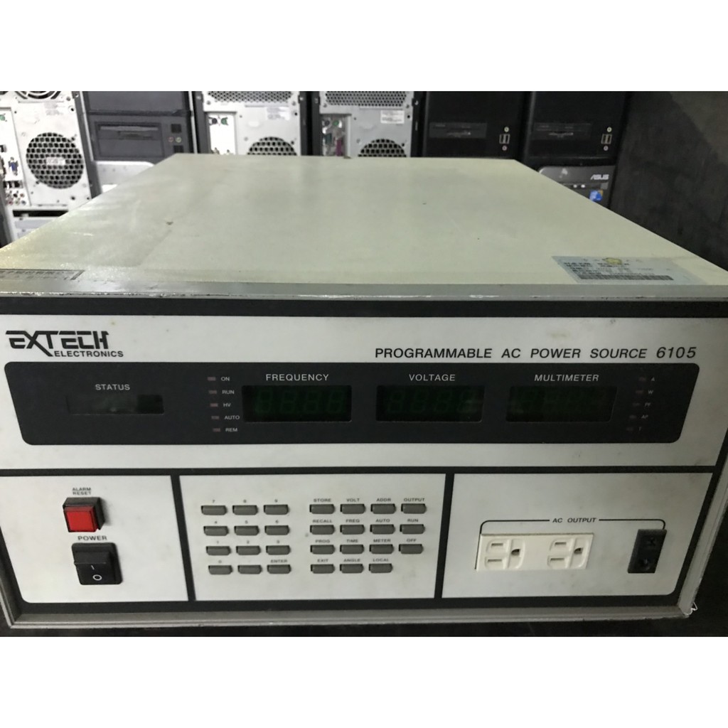可編程交流電源供應器 EXTECH ELECTRO PROGRAMMABLE AC POWER SOURCE 6105 | 蝦皮購物