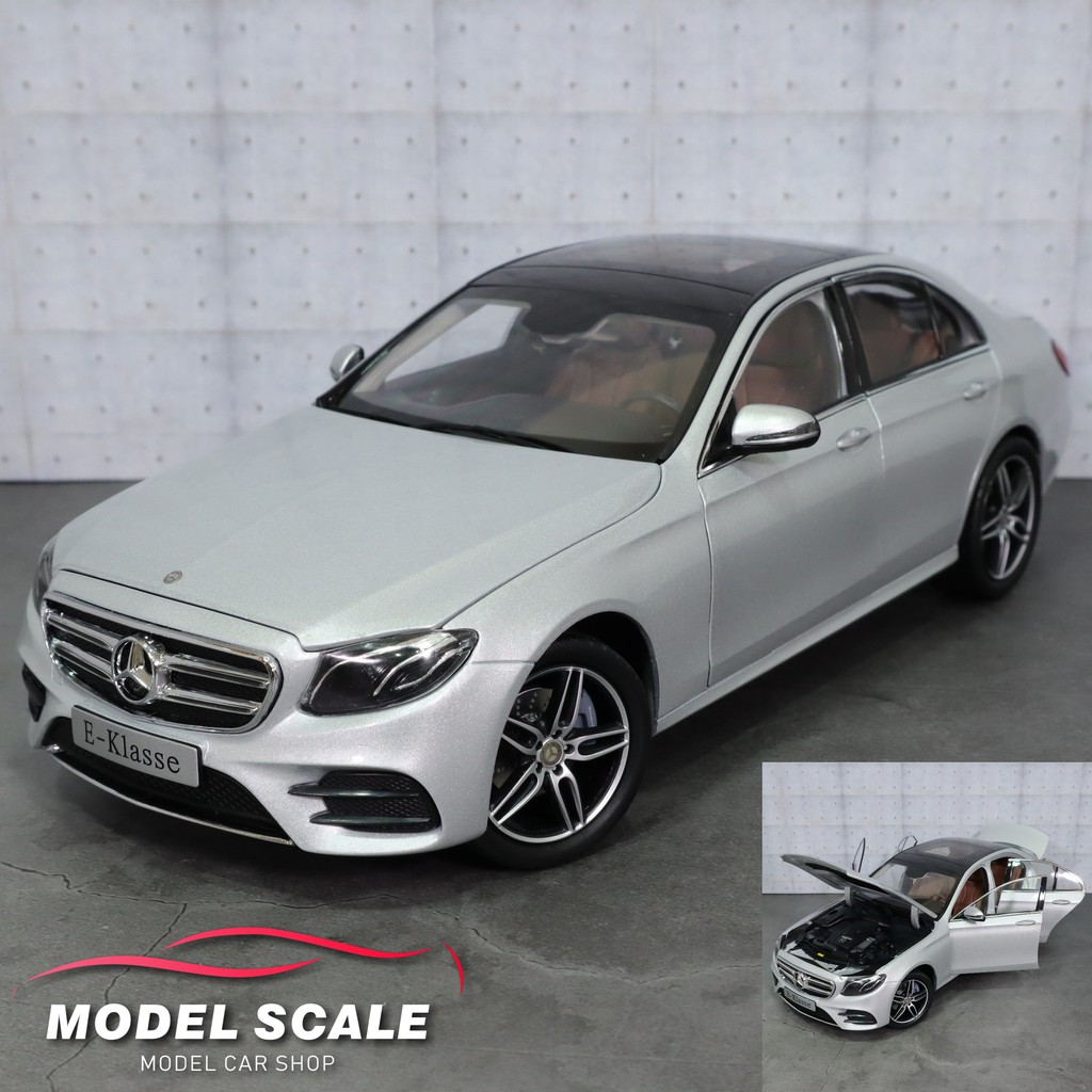 【模例】iScale 1/18 Mercedes-Benz E-Class E300 W213 銀 | 蝦皮購物