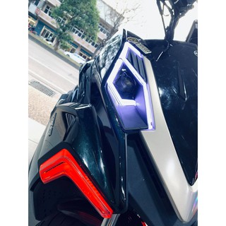 DRG APL 大燈 金鑫 總成 魚眼 燈具 開模 日行燈 LED 27W 日型燈 帥 流水燈 多色 模式 頂級 耀動 | 蝦皮購物