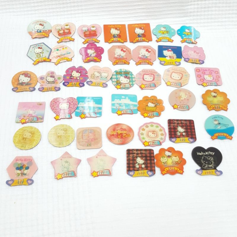 Hello Kitty 7-11 年份磁鐵 30週年 隱藏版 生日禮物 Kitty經典設計 3D變化磁鐵7-11收藏樂 | 蝦皮購物