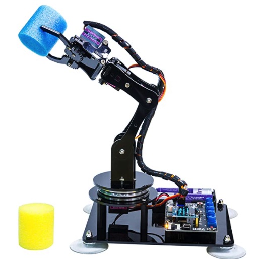 代購 Adeept 5-DOF Robot Arm 5Axis Robotic Arm Kit Arduino 機器手臂 | 蝦皮購物