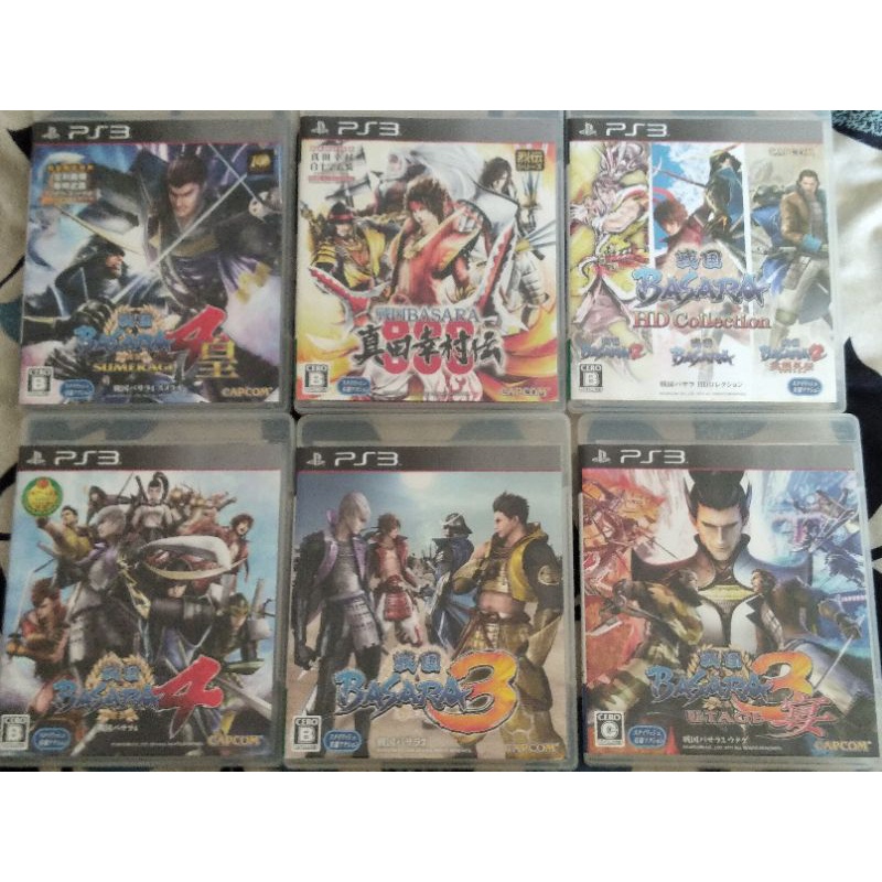 Ps3 戰國 BASARA 3 4 4皇 日版 basara3宴 HD COLLECTION (戰國basara1 2) | 蝦皮購物