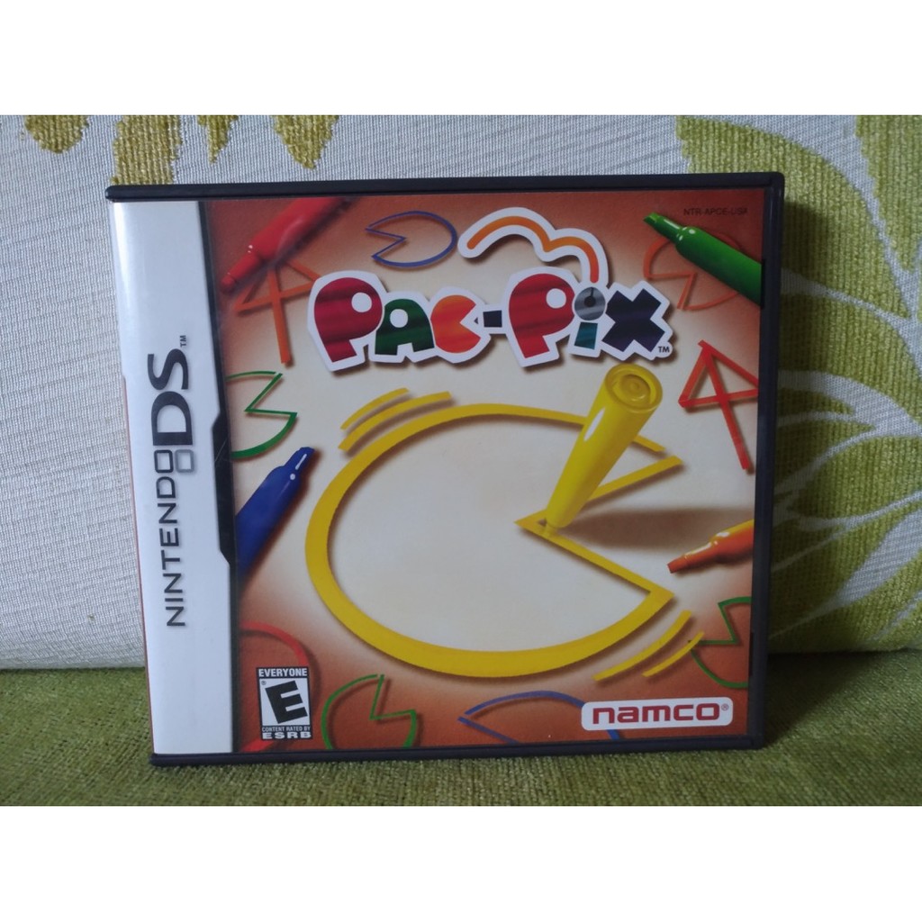 NDS DS 美版 小精靈 PAC-PIX 3DS主機也能玩 任天堂 Nintendo | 蝦皮購物