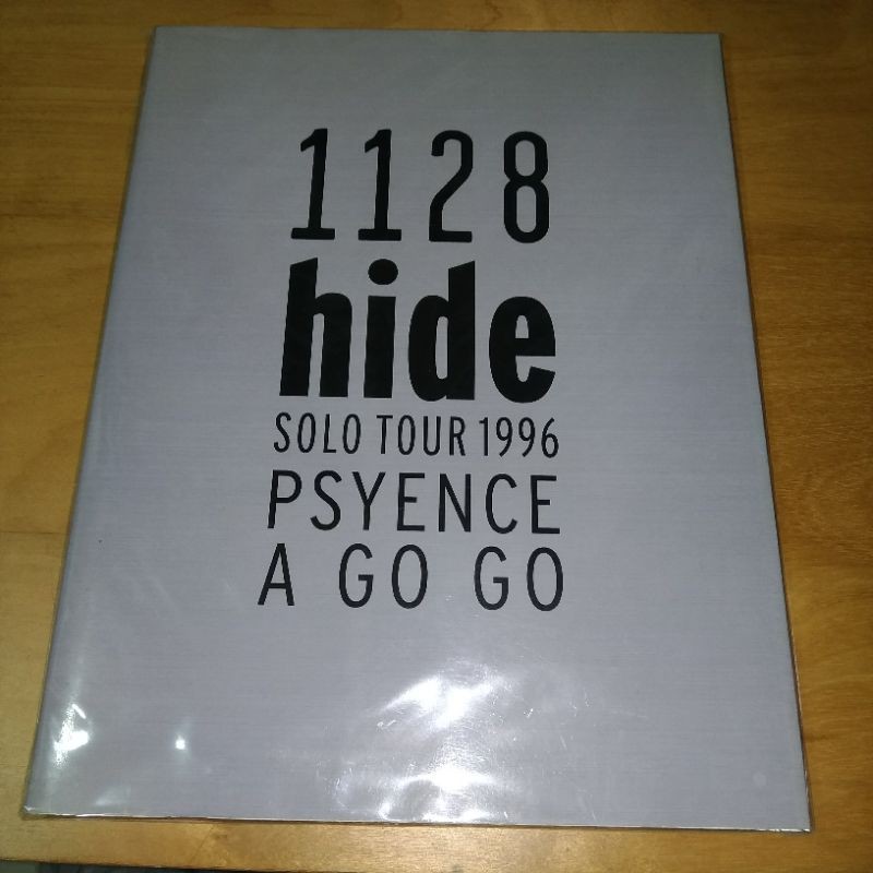 hide PSYENCE A Go Go 演唱會寫真集 SOLO TOUR LIVE 1996 1128 | 蝦皮購物