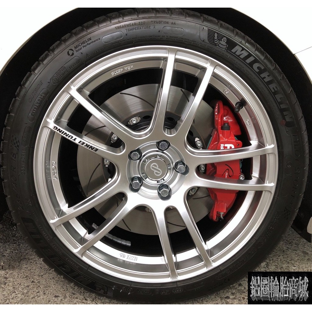 全新鋁圈 正 ENKEI SC24 18吋 5孔100~5孔114.3~5孔108~5孔112 銀 FOCUS 實裝圖 | 蝦皮購物