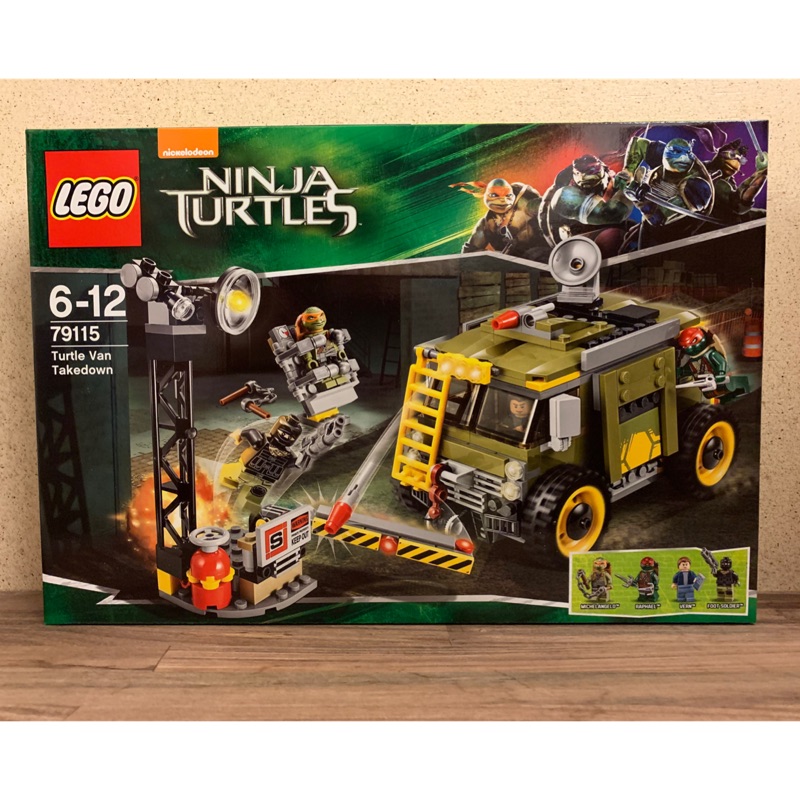 LEGO 79115 Turtle Van Takedown 忍者龜 | 蝦皮購物