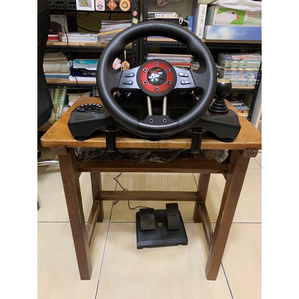 二手FlashFire Force Wheel 原力之翼遊戲方向盤 Switch/PC皆支援 地平線4 GTS 飆酷車神 | 蝦皮購物