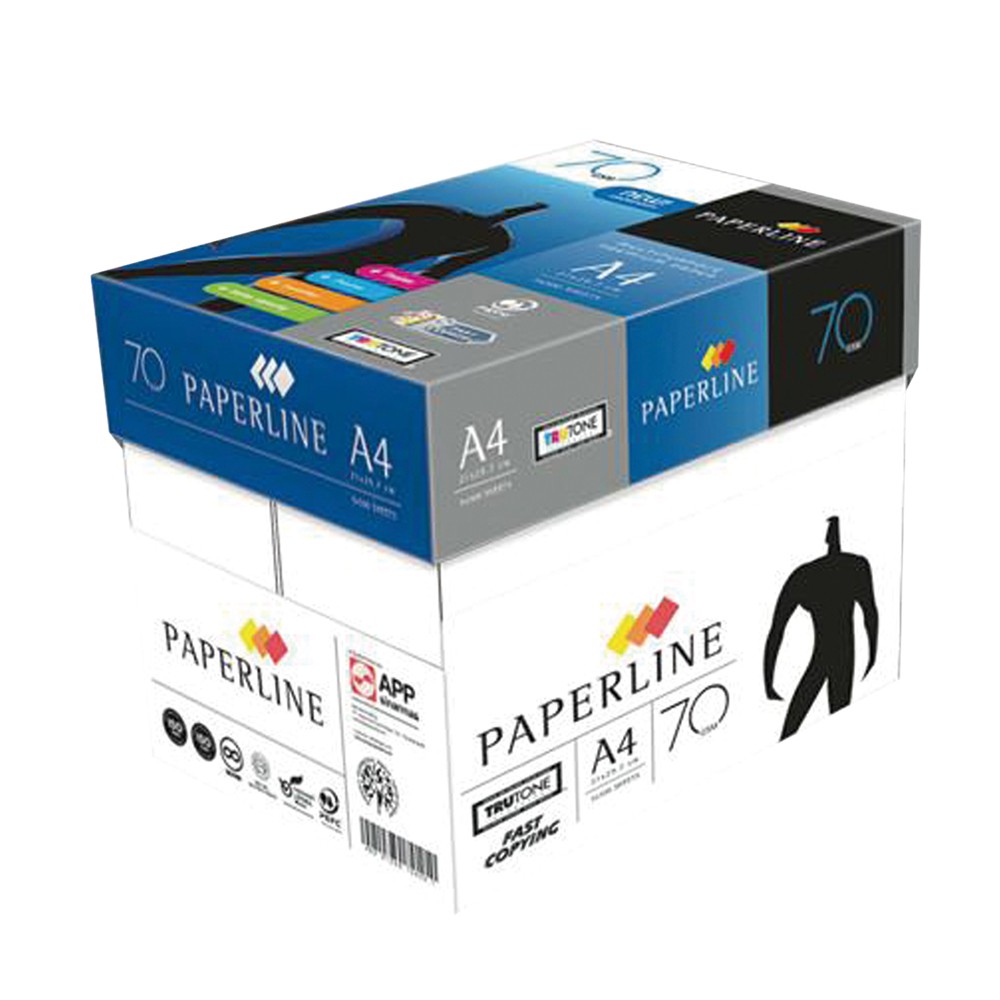 PAPERLINE 地球藍多功能A4影印紙 70g 500張 5包 箱購 | 蝦皮購物