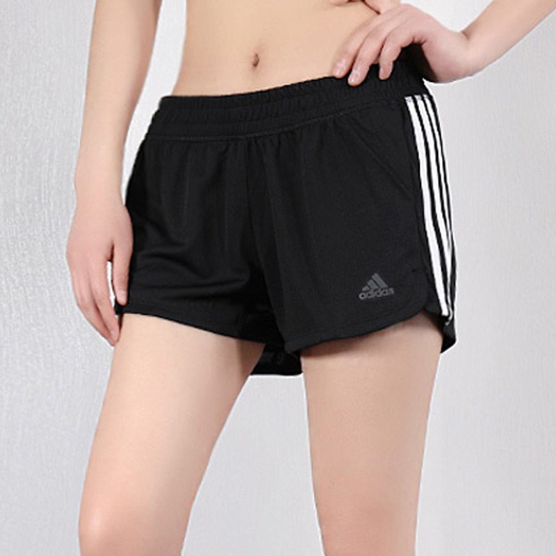 アディダス adidas HCPW PACER 3S ショーツ レディーススポーツウェア ワークアウトショーツ レディース ブラック ホワイト ...