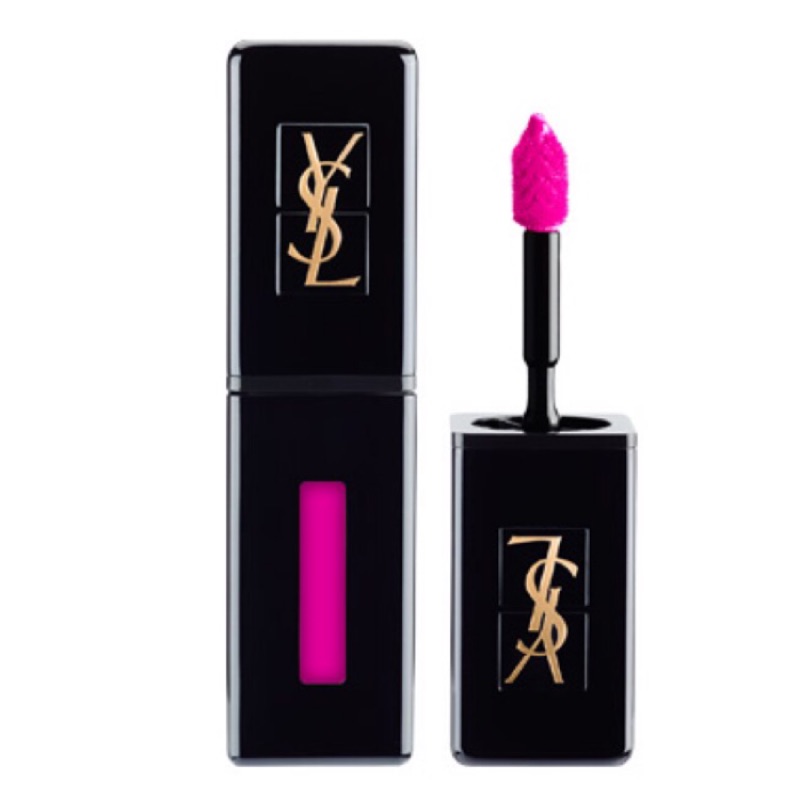 ‼️特價出清‼️【全新現貨中文標405】YSL 聖羅蘭 奢華緞面漆光唇釉5.5ml #405 粉紅龐克 | 蝦皮購物