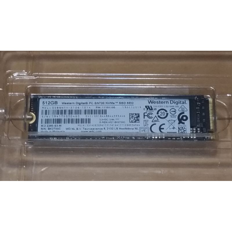 WD SN730 512G NVMe PCIe SSD | 蝦皮購物