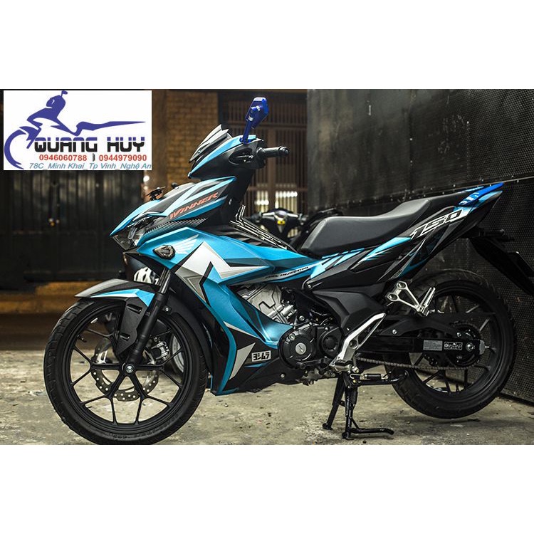 Winnerx Boss Stamp Black Blue, Decal Winner X | 蝦皮購物