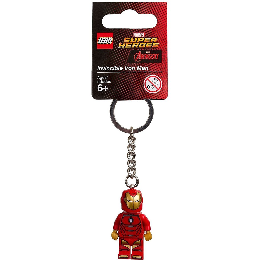 [想樂]『鑰匙圈』全新 樂高 Lego 853706 鋼鐵人 鑰匙圈 Iron Man | 蝦皮購物