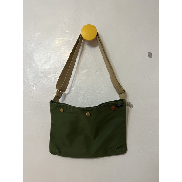 [限量絕版日本正品]Porter Tokyo Japan yoshida&company 草綠色可調式斜背包 側背包 | 蝦皮購物