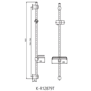 ⭐實體門市 KOHLER 80cm 升降桿 R12879T-CP 8524T-CP 8524T-AF 8524T-BN | 蝦皮購物