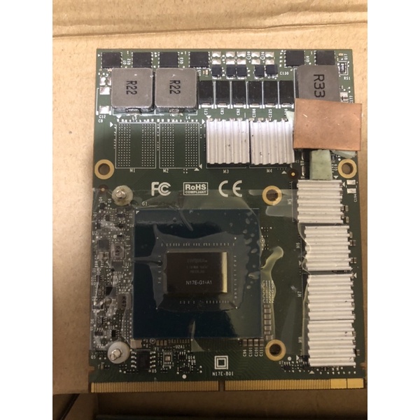 MSI Alienware HP NVIDIA GTX 1060 6gb MXM 3.0 N17e-g1-a1 | 蝦皮購物