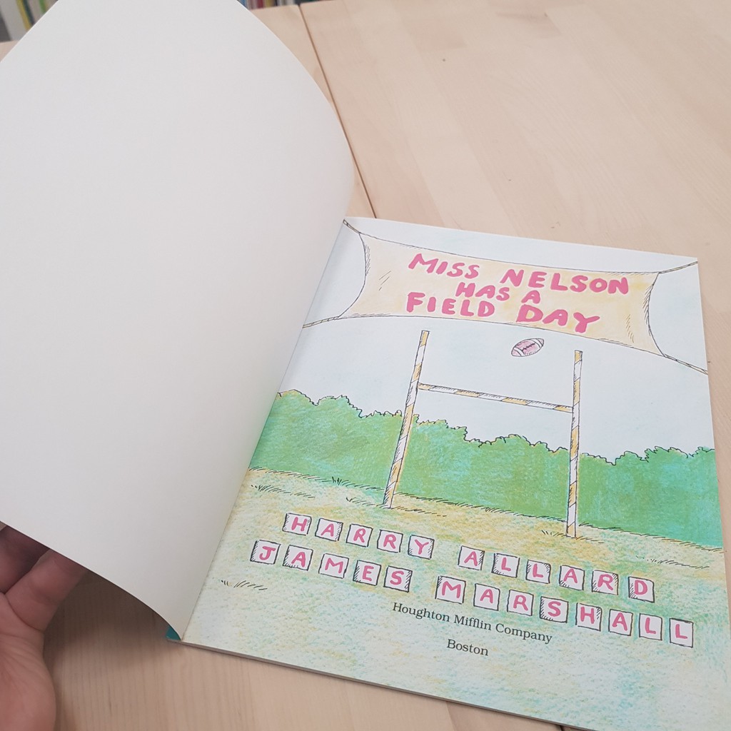 Miss Nelson Has A Field Day Activities