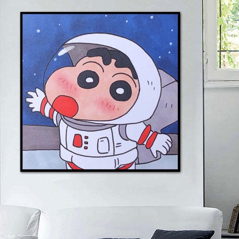 兒童卡通動畫蠟筆小新 diy 數字油畫手繪填色裝飾畫小尺寸油彩畫 - FindPrice 價格網 2022年8月 購物推薦