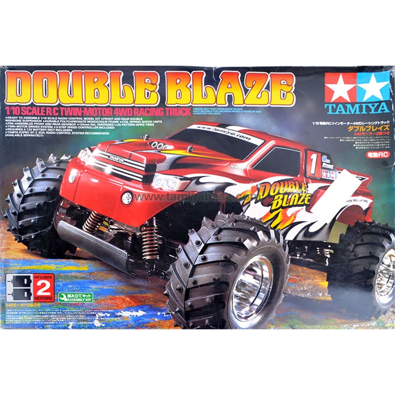 ⭐免運費⭐全新絕版品 TAMIYA Double Blaze double blaze 四驅車兼雙馬達 成品車 | 蝦皮購物