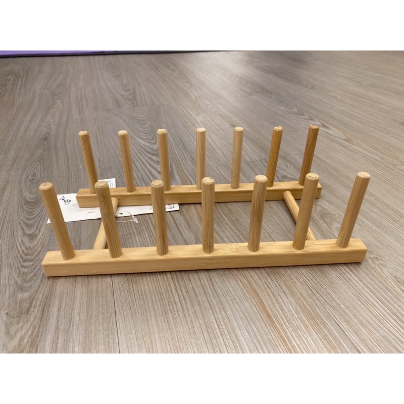 IKEA OSTBIT 置盤架, 竹子/木頭書架 | 蝦皮購物