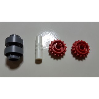 一組4個零件 LEGO 18947+18948+18946*2 變速環 紅色離合器齒輪 樂高科技 LEGO Techn | 蝦皮購物