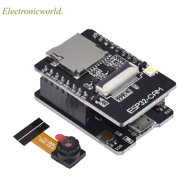 Esp32-cam-mb USB 串行至 WiFi ESP32 凸輪開發板 CH340 CH340G 5V 藍牙 + O | 蝦皮購物