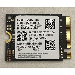 SAMSUNG PM971 PM991 NVME 2230 M.2 SSD 固態硬碟 各種容量 原裝原廠 拆機良品 | 蝦皮購物