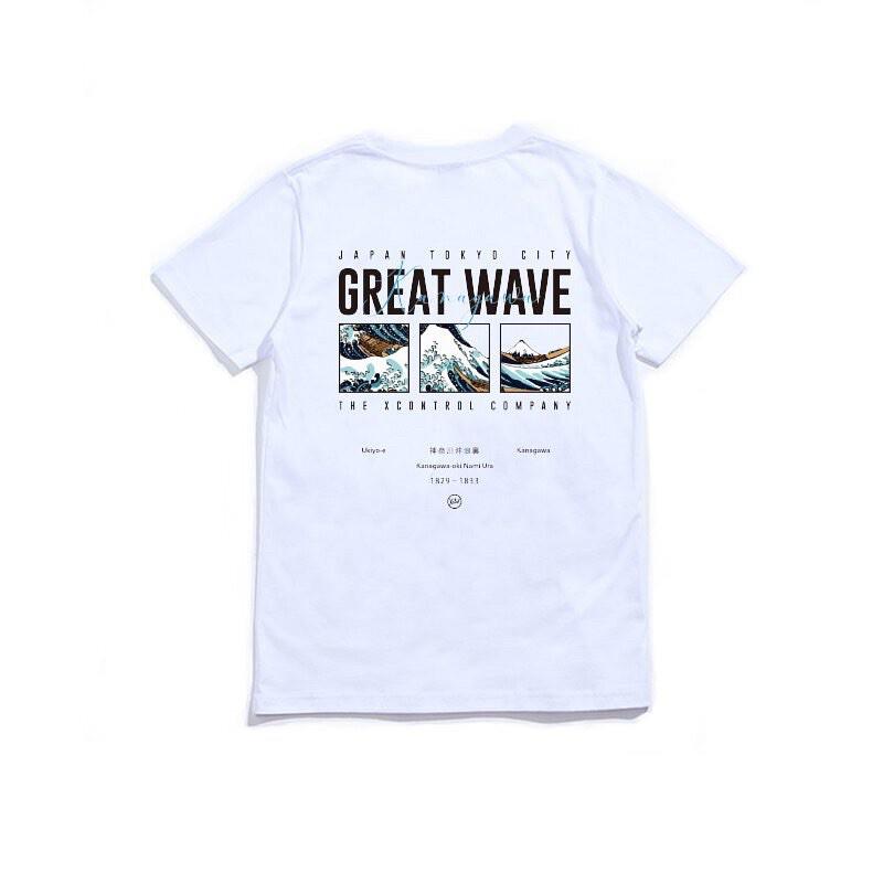 XCTRL GREAT WAVE短T-白 | 蝦皮購物