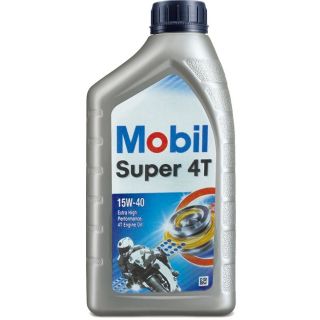 美孚 Mobil Super 4T 15W-40 四行程機車機油 1L 1公升 MOTOR OIL 【快來買】 | 蝦皮購物