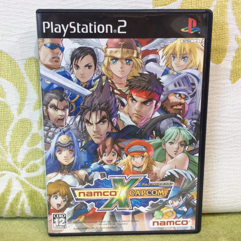 PS2 日版 namco X capcom 格鬥 大亂鬥 | 蝦皮購物