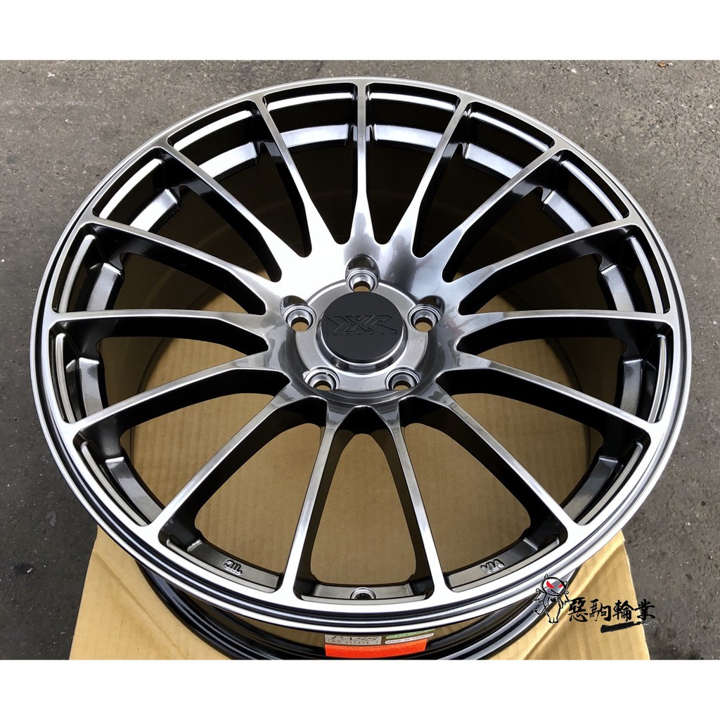 【惡駒輪業】全新鋁圈 經銷 XXR 550 18吋 5孔114.3 5孔108 5孔112 8.5J 鈦銀色 (含安裝) | 蝦皮購物