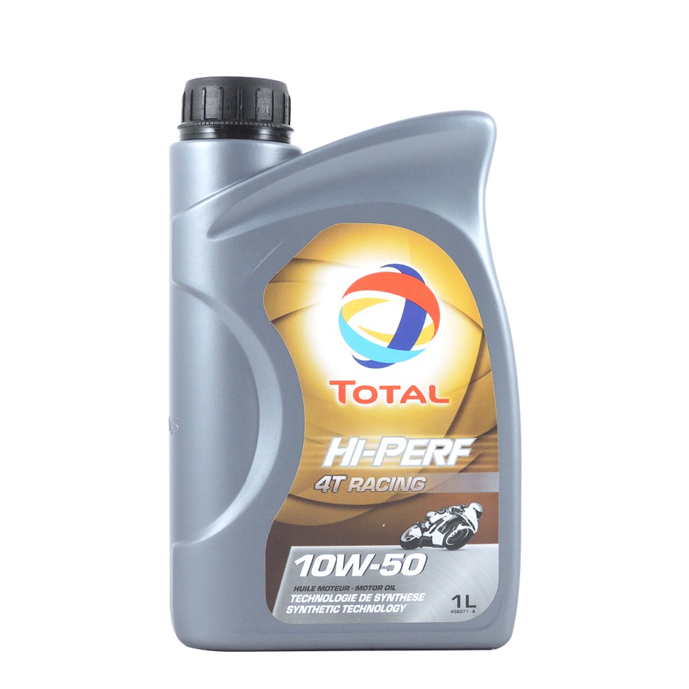 道達爾 TOTAL HI-PERF RACING 4T 10w50 合成機油 郊油趣 | 蝦皮購物