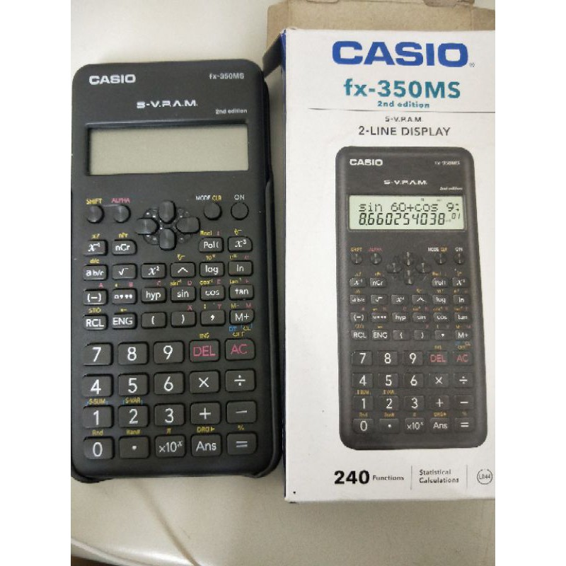 casio fx-350ms線性回歸的價格推薦 - 2025年7月 | 比價比個夠BigGo
