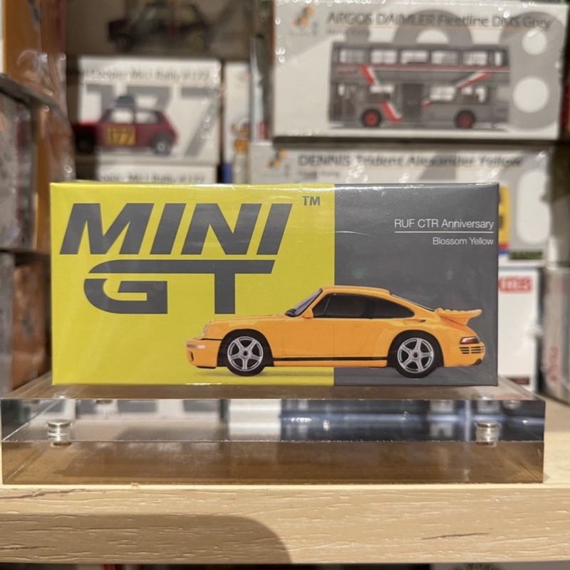 【模幻力量】現貨 Mini GT #358 RUF CTR Anniversary Blossom Yellow | 蝦皮購物