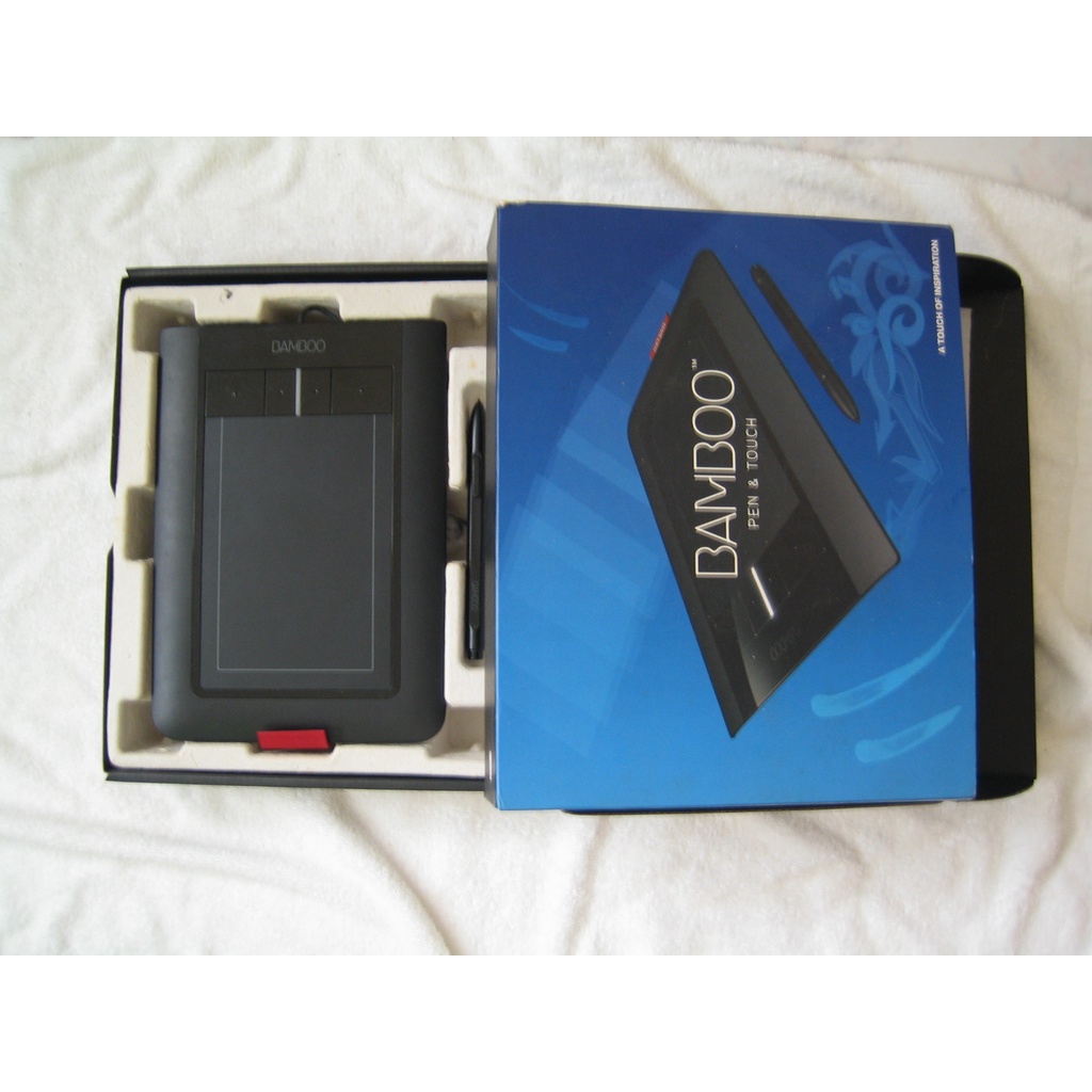 盒裝Wacom Bamboo Pen & Touch CTH-460 超大多點觸控板(附原廠感壓筆)WIN7810可用 | 蝦皮購物