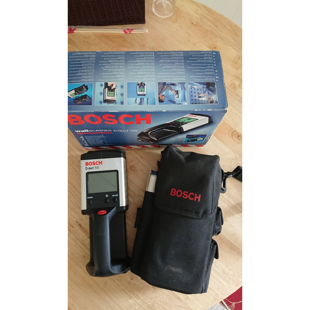 BOSCH 牆體探測儀，可測PVC管 D-TECT 100 | 蝦皮購物