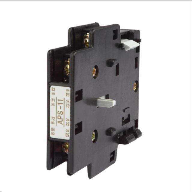 士林電機 補助接點 側裝式 APS-11(接點1a1b)，士林 保護蓋，MPU-11 正逆用連接器 | 蝦皮購物