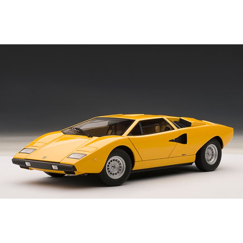 1/18 AUTOart 74646 LAMBORGHINI COUNTACH LP400 (YELLOW) | 蝦皮購物
