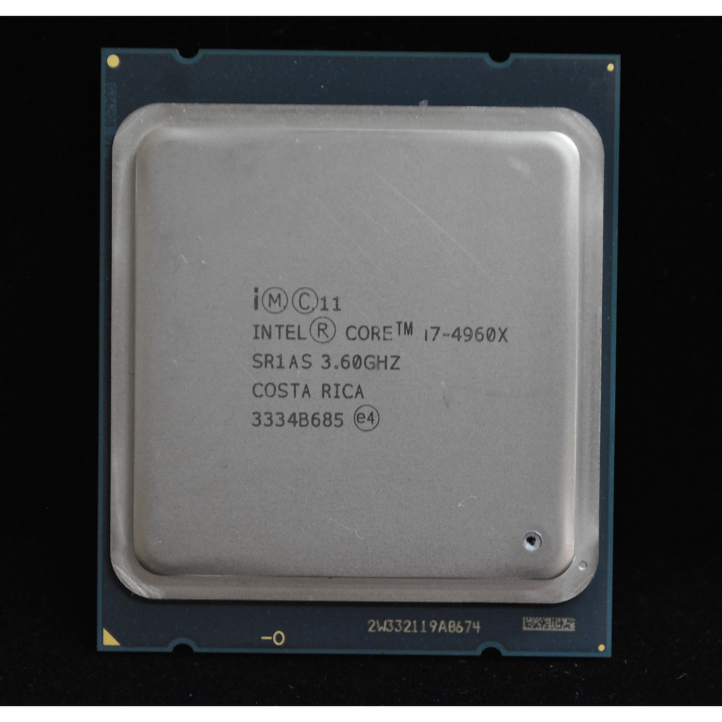 東西新！Core i7-4960X 極致版6核12線 (2011 3.6G 15M)非i7-3960X i7-4820K | 蝦皮購物
