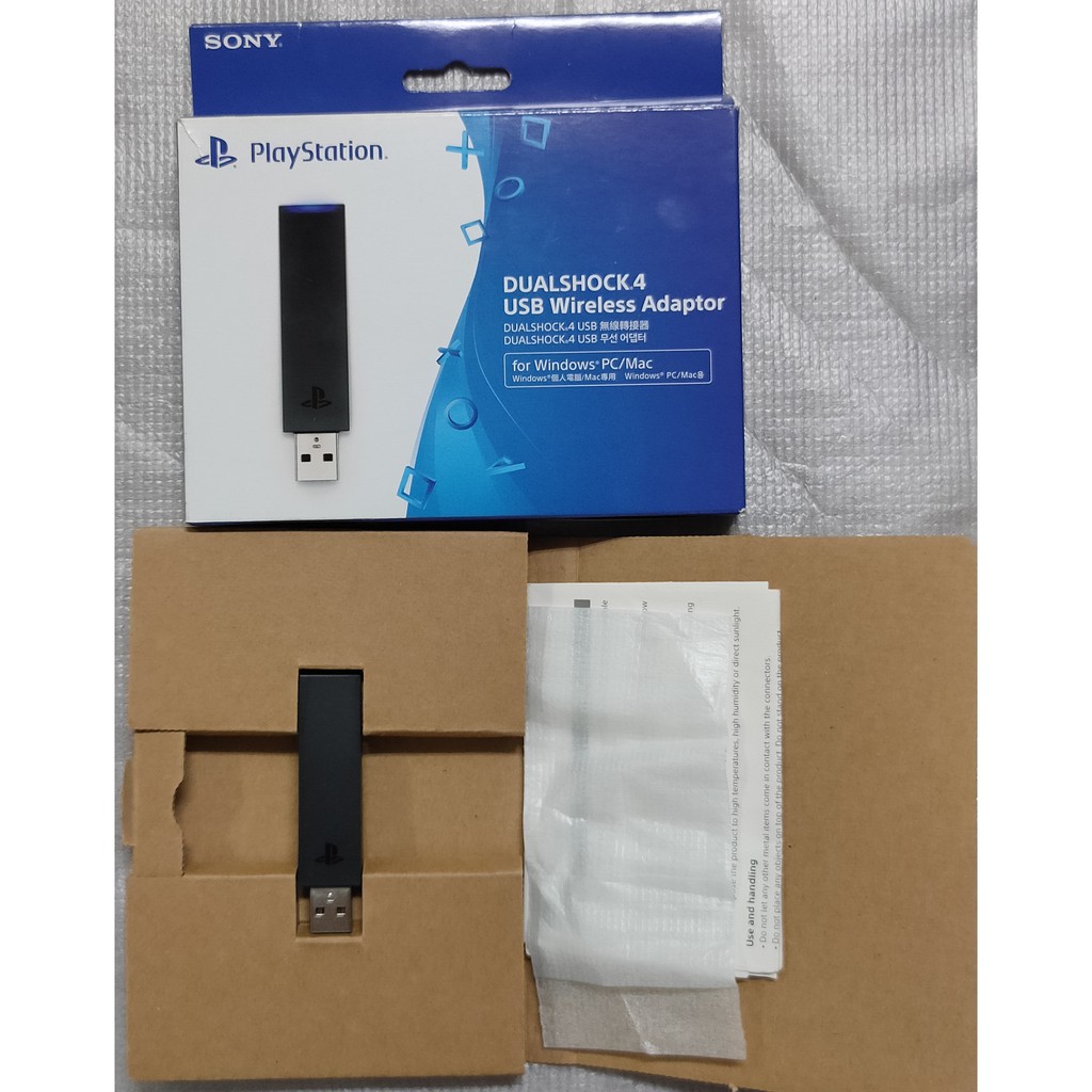 PS4 DUALSHOCK 4 USB 手把 無線轉接器 CUH-ZWA1G Wireless Adaptor | 蝦皮購物