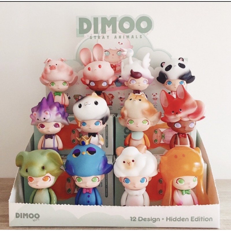 現貨 迷途動物系列 DIMOO 盒玩 Dimoo Stray Animals 動物 | 蝦皮購物